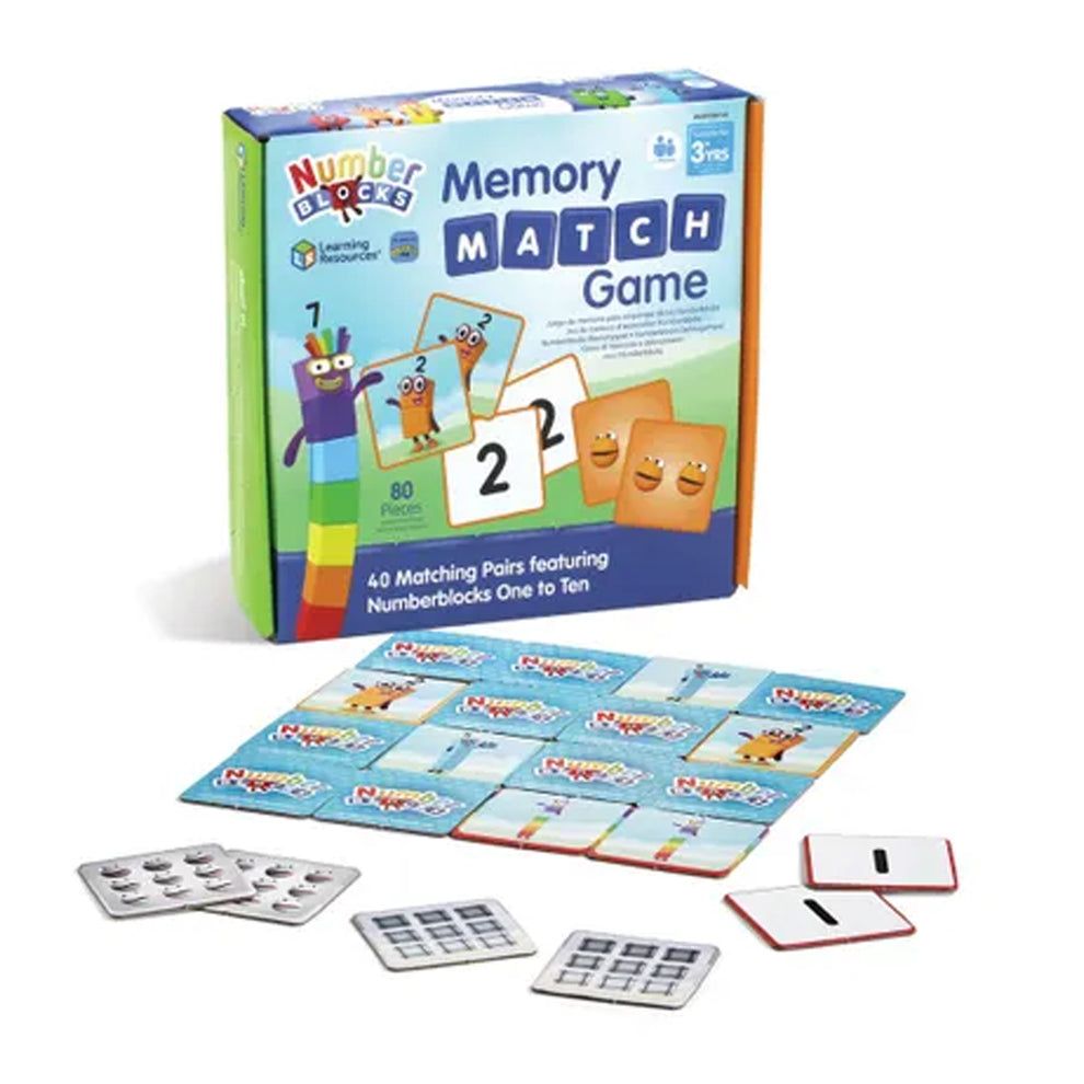 Numberblocks® Memory Match Game – Blocks Shop