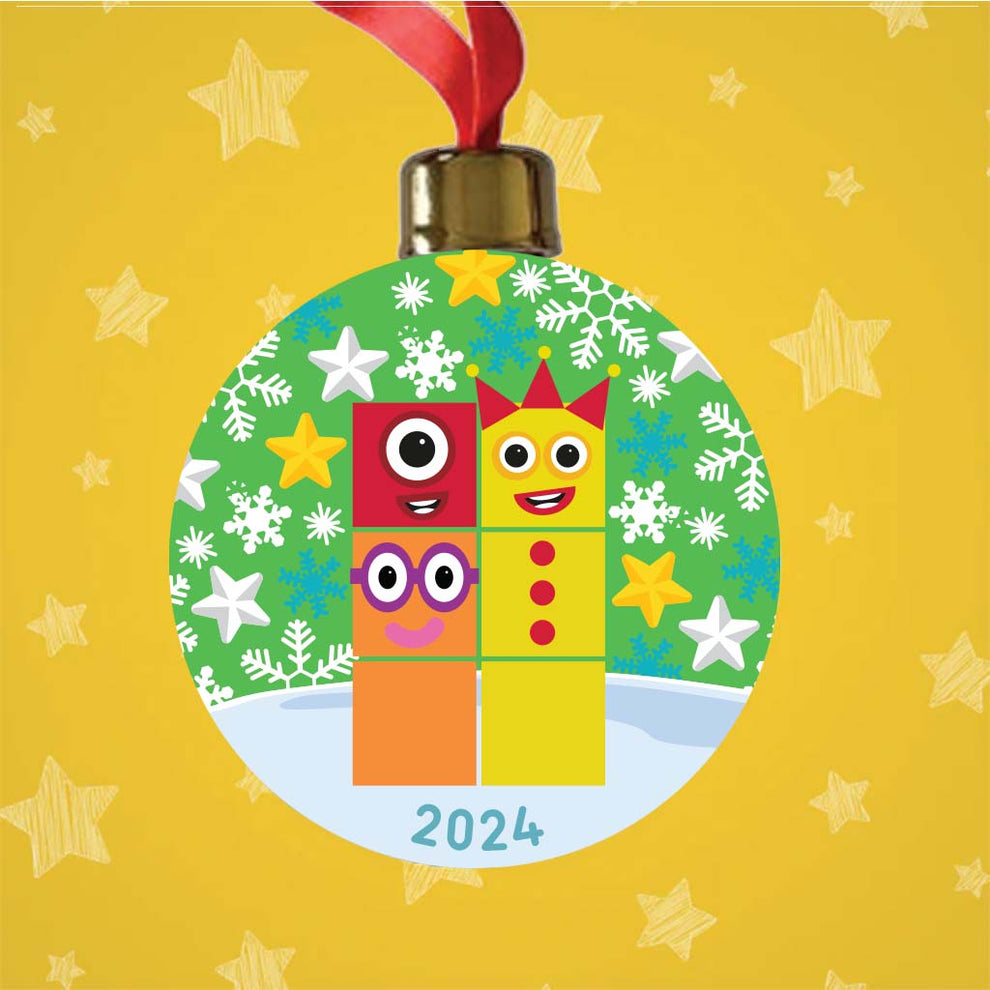 Numberblocks Christmas Bauble 2024 – Limited Edition! – Blocks Shop