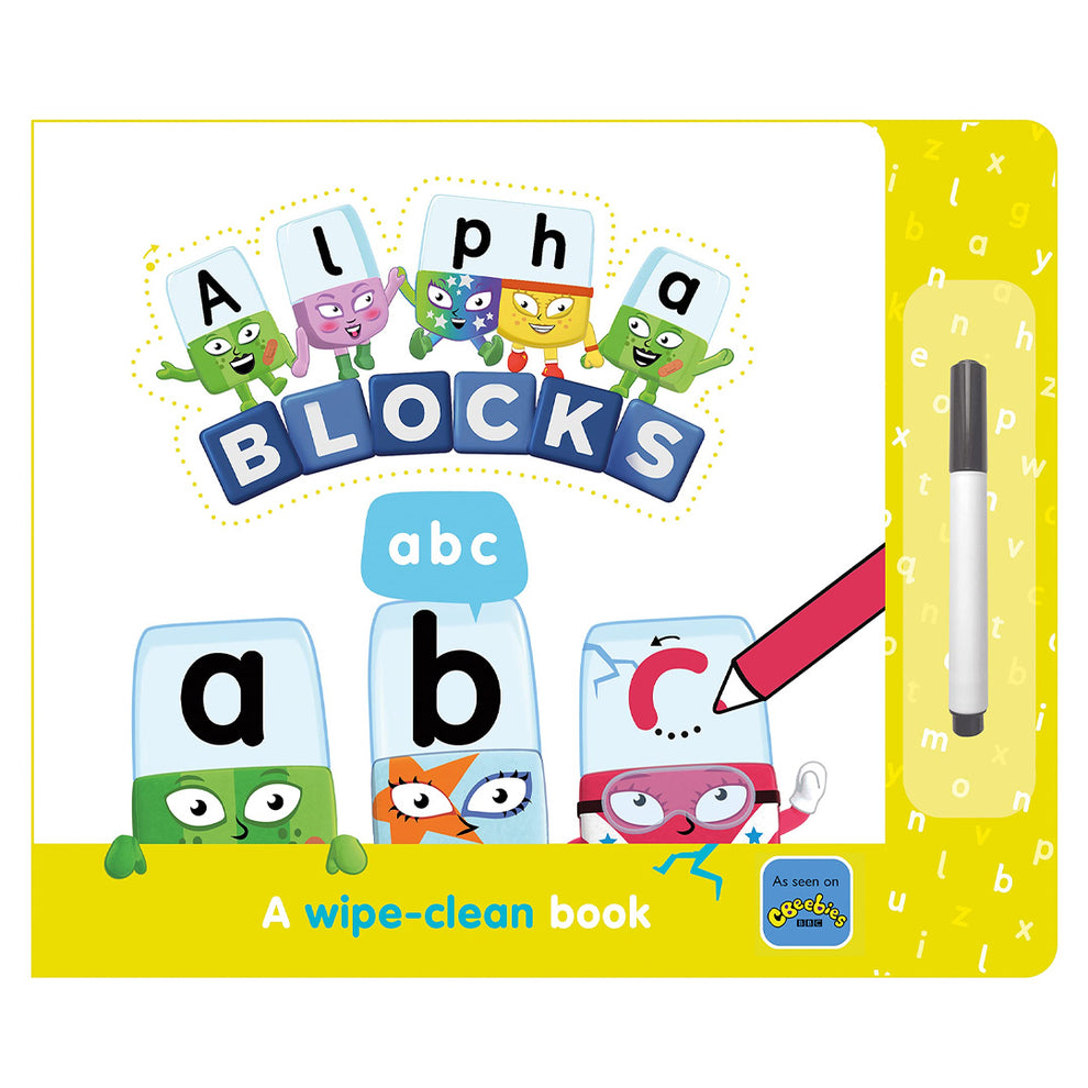 Alphablocks ABC: A Wipe-Clean Book – Blocks Shop
