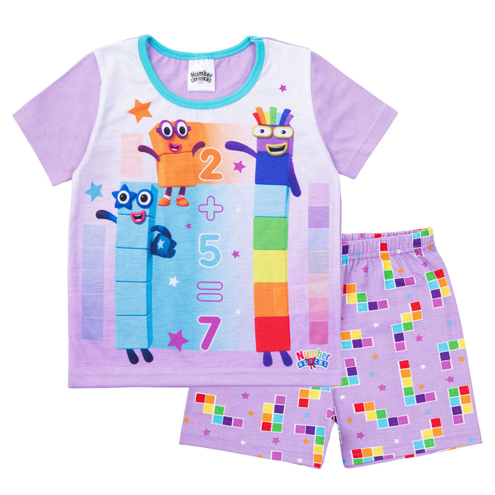 Numberblocks Girls Short Pyjamas – Blocks Shop